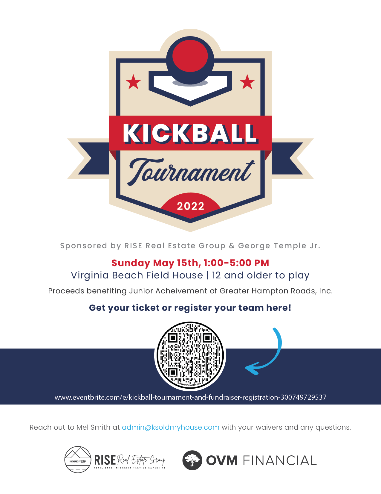 Kickball Tournament 2022 | Junior Achievement of Greater Hampton Roads